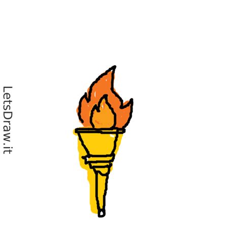 How To Draw Torch 449eqkeqh Png LetsDrawIt