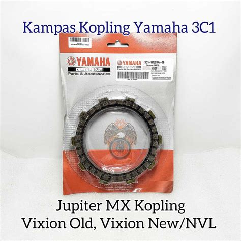 Jual Plat Kampas Kopling Ori Yamaha C Jupiter MX Kopling Vixion Old New NvL Original Pelat