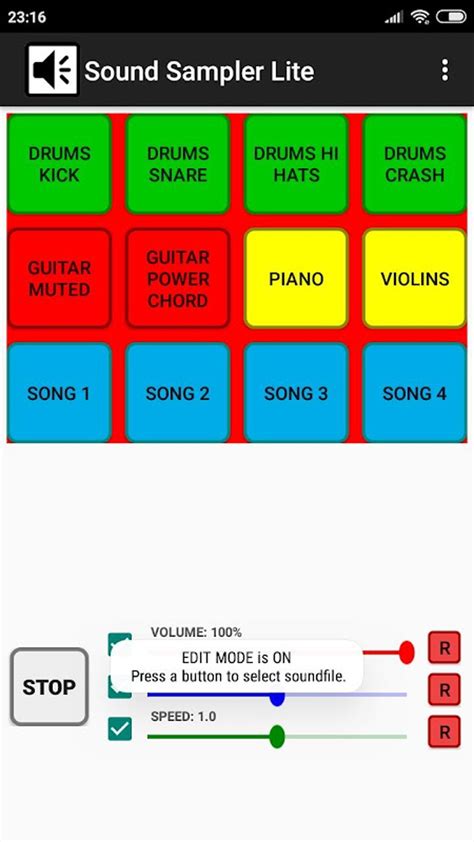 Sound Sampler Lite APK สำหรบ Android ดาวนโหลด