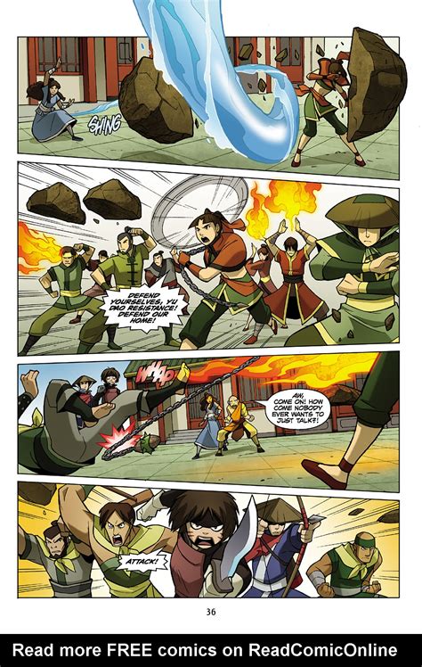 Avatar The Last Airbender The Promise Part 3 2012 Read All