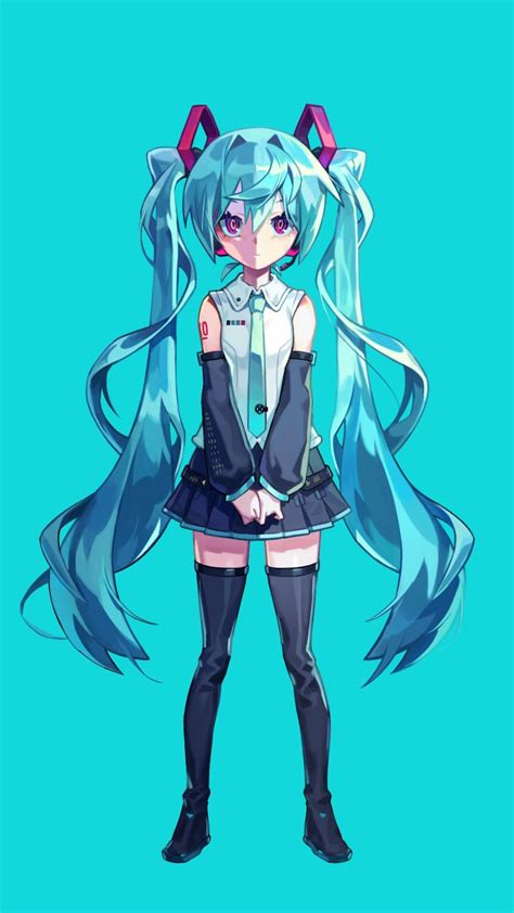 Hatsune Miku Vocaloid And 1 More Drawn By Picklehaterxx Danbooru