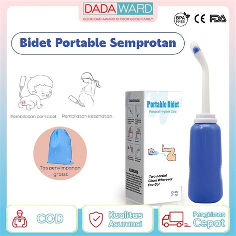 Jual Semprotan Bilas Bidet Portable Semprotan Cebok Toilet Pencet