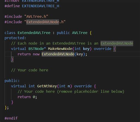 Solved 811 ﻿lab Avl Tree Nth Largest Operationstep 1
