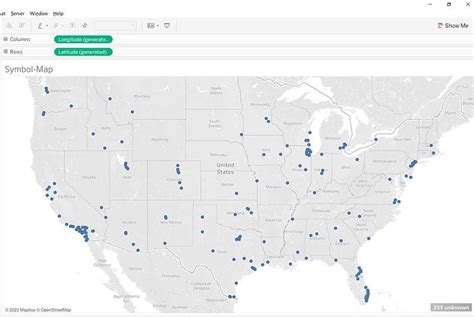Basic Mapping In Tableau Maps Are A Good Way To Visualize… By Anitha