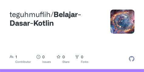 Github Teguhmuflihbelajar Dasar Kotlin