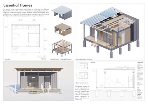 Architecture Project Elevated Foundations And Modular Plywood
