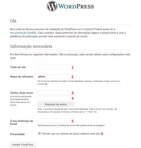 Como Instalar O WordPress No Seu Alojamento VISENER