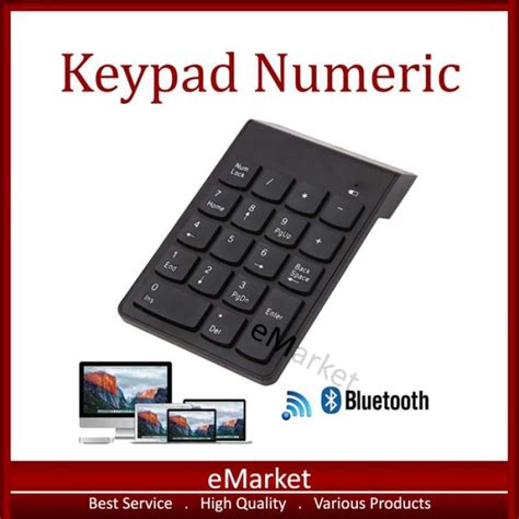 Jual Keypad Numeric Wireless Keyboard Numpad Angka 2 4ghz Di Seller