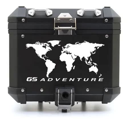 Sticker Mapa Del Mundo Reflejante Top Case Varios Modelos Meses Sin