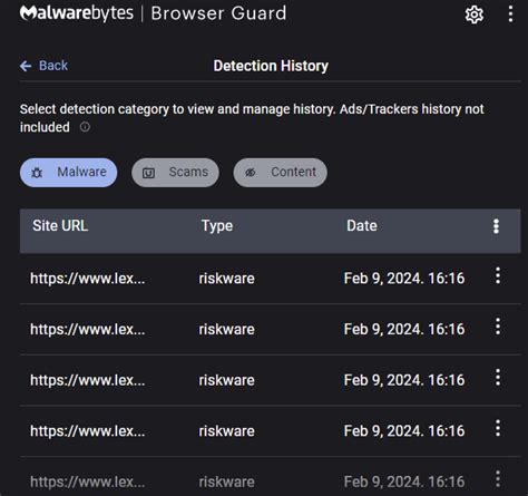 Legit Website Is Detected As A Riskware Chrome Malwarebytes Forums