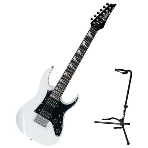 Ibanez Grgm21 Gio Mikro Electric Guitar White Wstand Musical