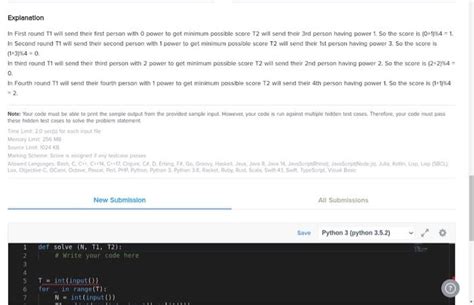 Solved In Python3 Kindly Consider The Constraints As