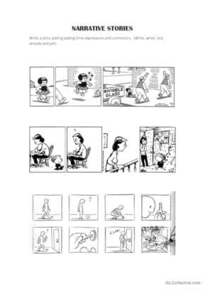 Comic English ESL Worksheets Pdf Doc