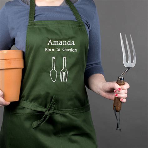 Personalised Gardening Apron Uk
