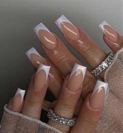 Best 17 French Chrome Nails You Must Try This Year
