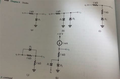 Solved 3.4 In each of the ideal-diode circuits shown in Fig. | Chegg.com