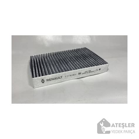 272774936R Polen Filtresi Fluence Karbonlu - Ateşler Yedek Parça