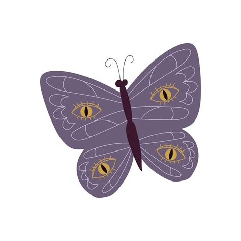 Premium Vector Vector Illustration Of Magic Butterfly