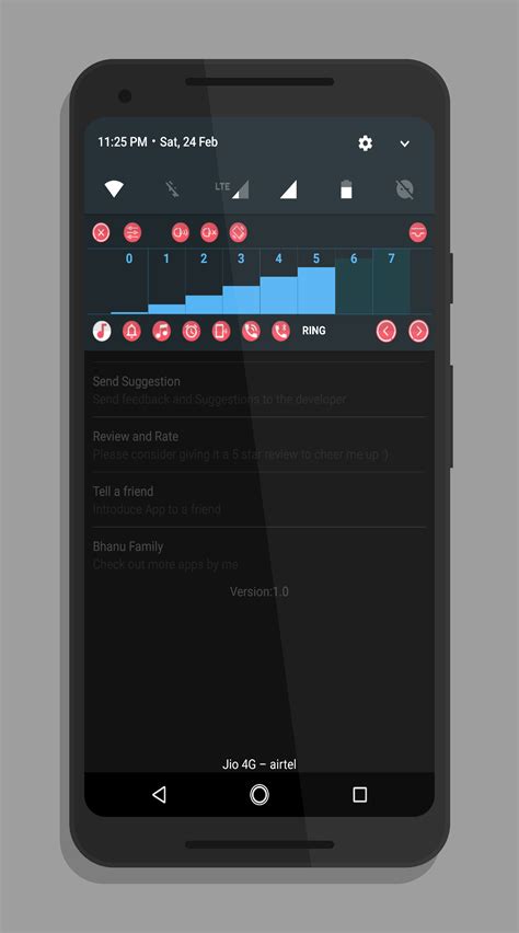 Volume In Notification Volume Control