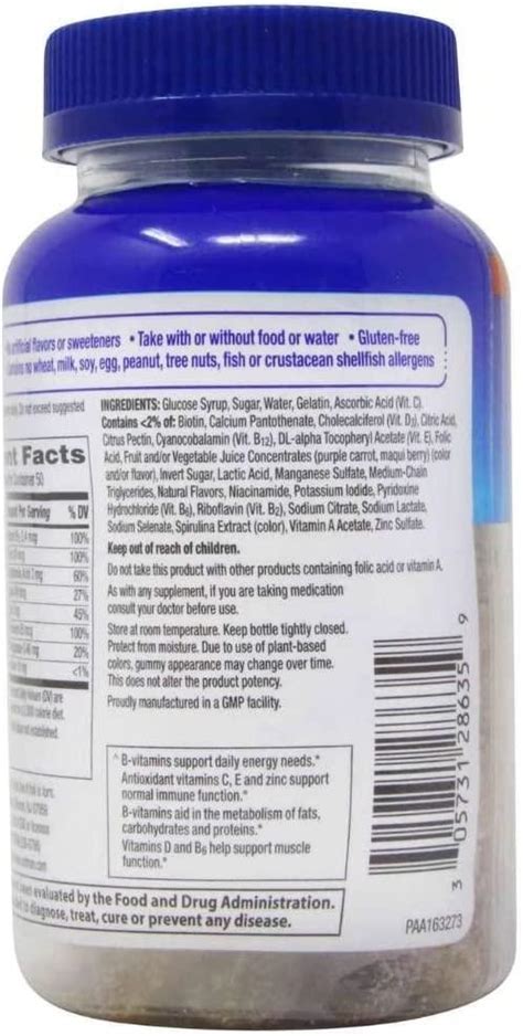 Centrum Multigummies Gummy Multivitamin For Men Multivitamin