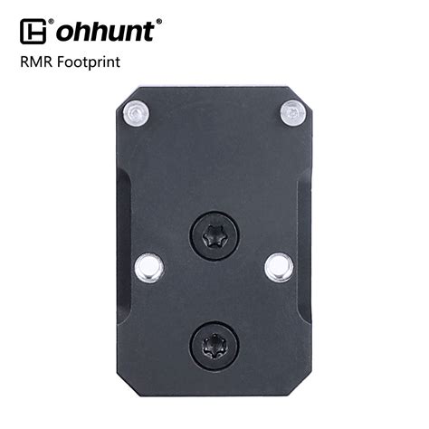 Rmr Footprint Adapter Plate For Scope Mount Ohhunt