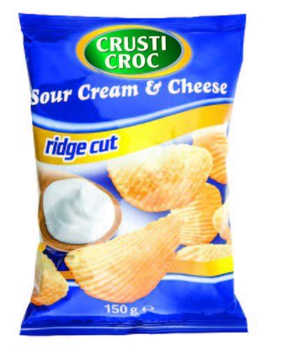 Čips Rebrasti Kiselo Vrhnje I Sir Crusti Croc 150g Lidl Akcija