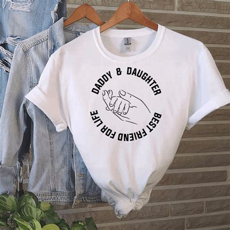 Daddy And Daughter Best Friends Svg Fathers Day Svg Funny Etsy