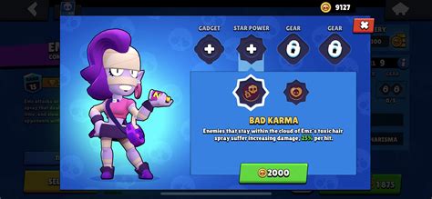 Whats Is The Best Starpower And Gadget For Emz Rbrawlstars