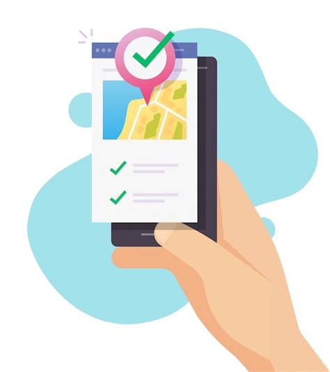 Premium Vector Mobile Map Gps Position Location Navigator With Pin Pointer Destination On