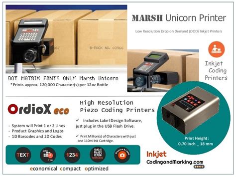 Marsh Unicorn Printer Mssc Qm7500 Printer Save With Ordiox Eco P