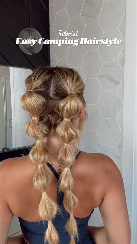 Easy Camping Hairstyle Tutorial Hairdo For Long Hair Rave Hair Long