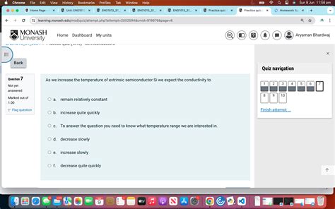 Monash Learningmonashedu Mod Quiz Studyx