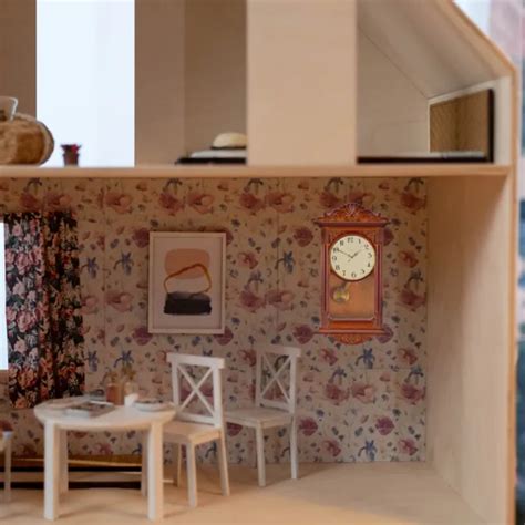 Mini Maison Pendule Horloge Style Vintage Pendule Horloge Simulation Pendule Eur 9 16 Picclick Fr