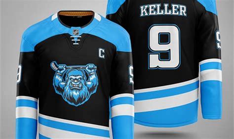 Shop Yeti Hockey Jerseys Unique Fan Gear And More