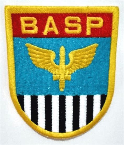 Bordados Patch Brasão Basp Aerojota Mercado Aeronáutico