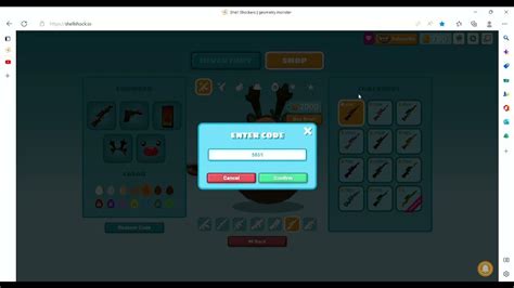 A Free Shell Shockers Code Youtube