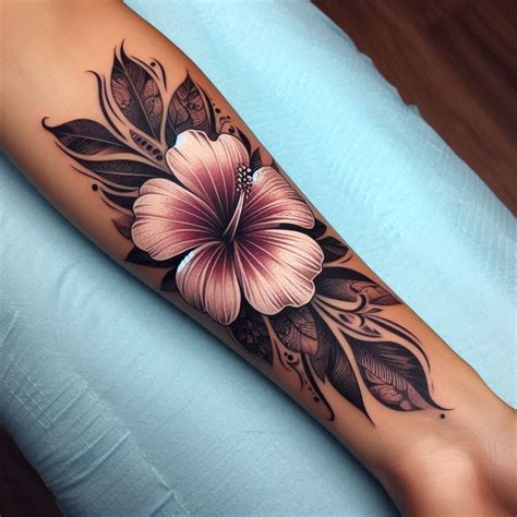 15 Hawaiian Flower Tattoos To Represent The Beauty Of Nature 13