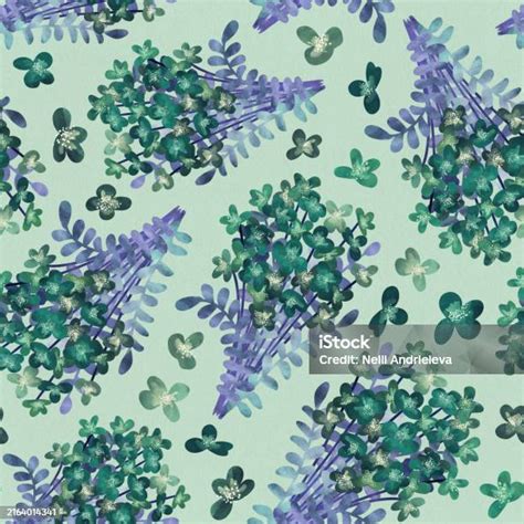 플로럴 프린트 꽃과 나뭇잎이 있는 완벽 한 패턴입니다 손으로 그린 배경입니다 식물원 식물 배경입니다 옷 직물 인테리어 선물 포장 엽서 초대장 장식 0명에 대한 스톡 벡터