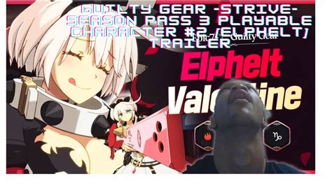 Guilty Gear Strive Season Pass 3 Playable Character 2 Elphelt