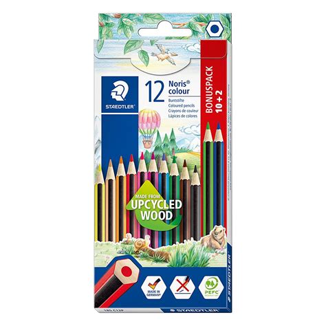 STAEDTLER Noris Colour Crayons De Couleur Pièces Ecrire AVA be