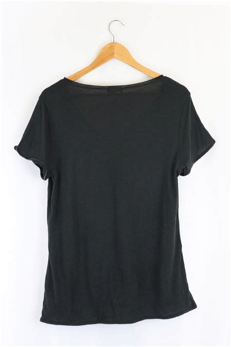 Re Denim Black T Shirt M Reluv Clothing Australia