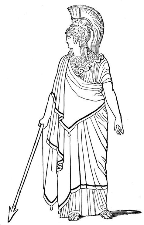 Dibujo de Mitología romana para colorear y pintar 21572