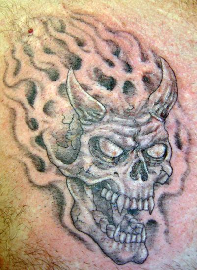Tattoo Ne Tattoo Flaming Skull Tattoo For Guystattoo Ne Tattoo