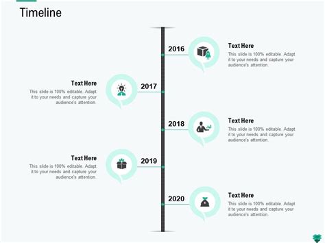Timeline 2016 To 2020 L2202 Ppt Powerpoint Presentation Layouts Deck