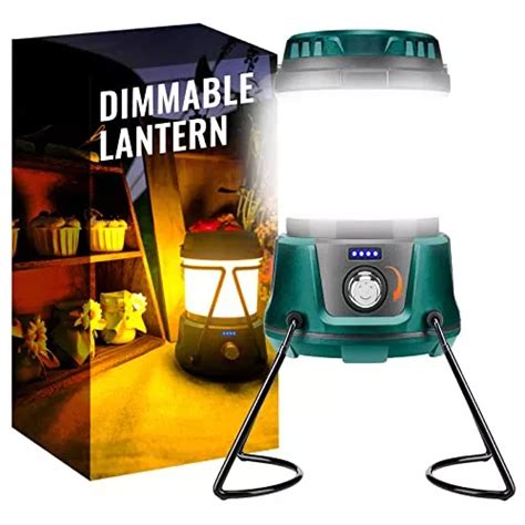 Linterna De Camping Recargable Soporte 4 Modos De Luz Cuotas Sin