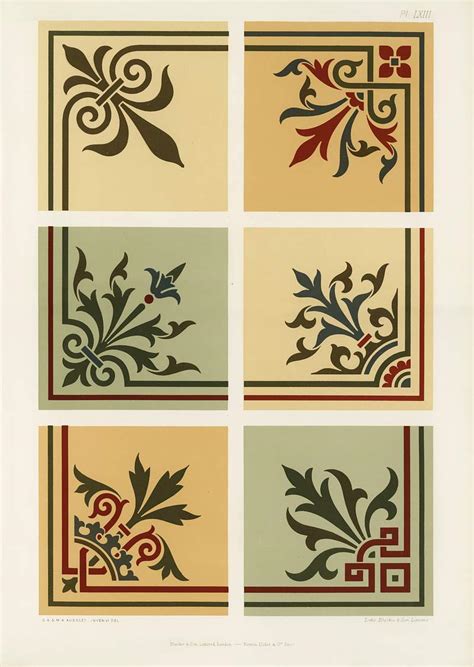 Renaissance Pattern From The Practical Decorator And Ornamentist 1892