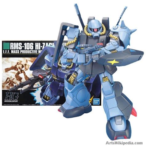 Bandai Genuine Gundam Model Kit Anime Figure HG 1 144 RMS 106 Hi Zack Collection Gunpla Anime