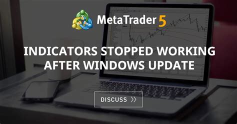 Indicators Stopped Working After Windows Update Indices General