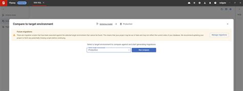 tutorial generate migration scripts without a shadow database