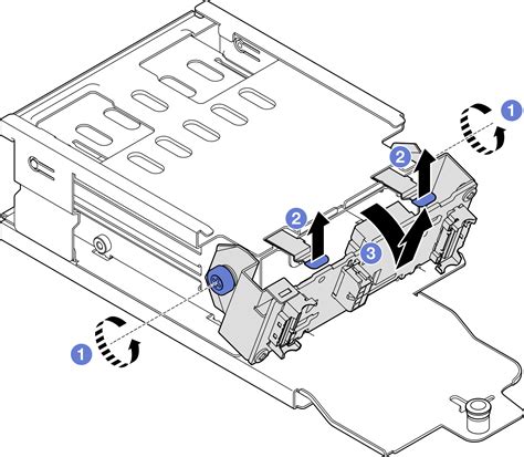 Remove The E3 S Drive Backplane Module Thinksystem Sr675 V3 Lenovo Docs